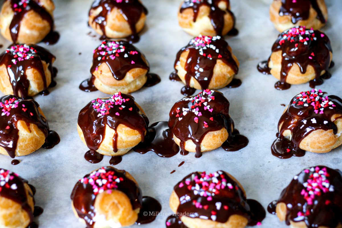 Soesjes zonder melk - recept | Milkfree Academy